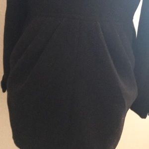 Iris Basic | Jackets & Coats | Puffy Shoulder Winter Pea Coat | Poshmark